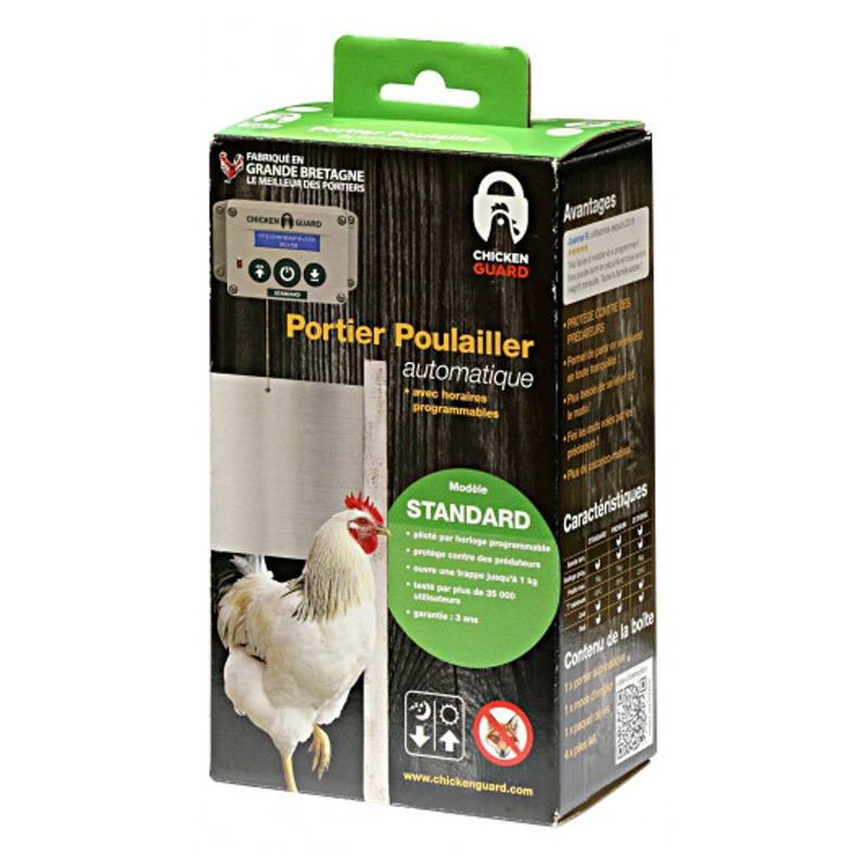 Portier automatique pour poulailler Chicken Guard Pro